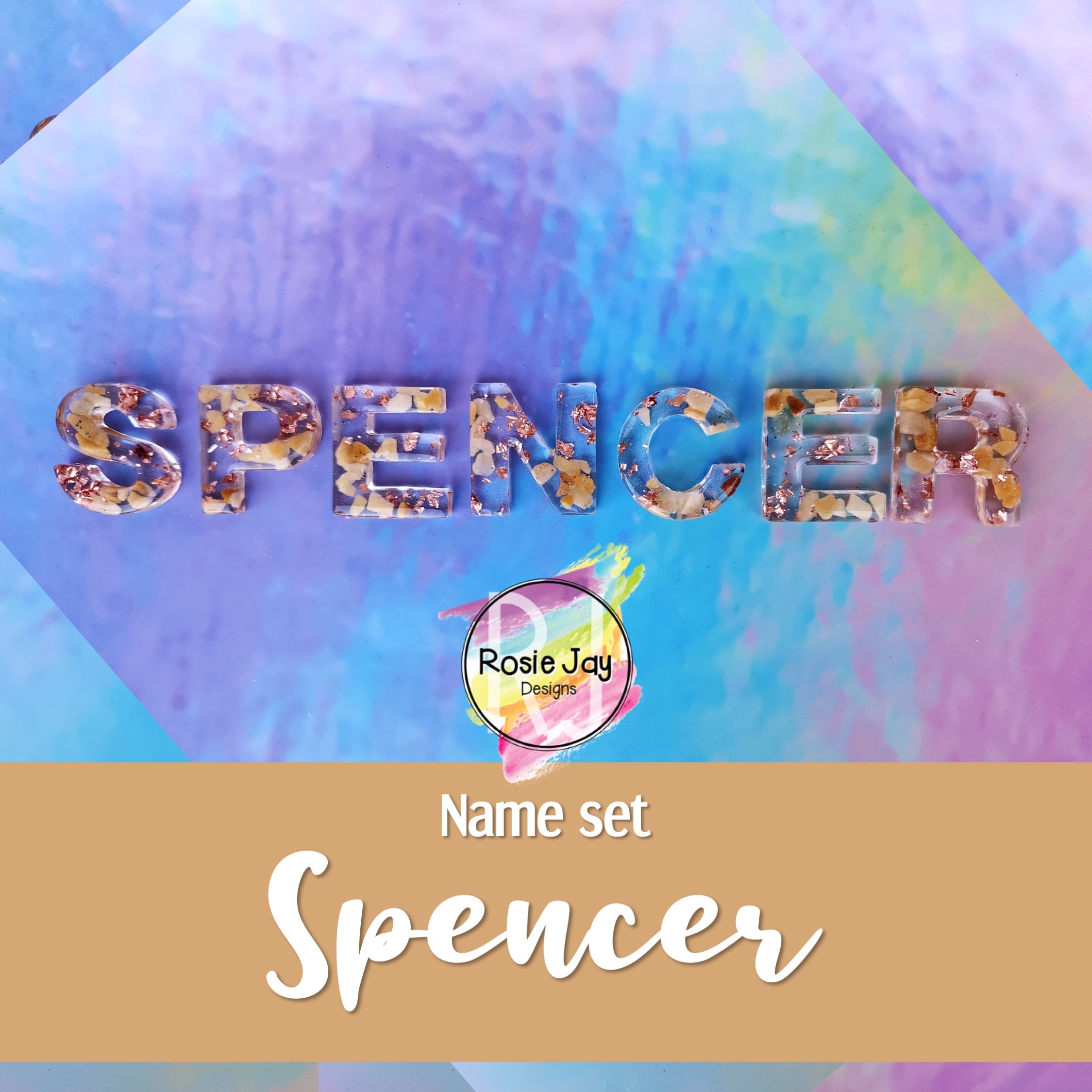 Spencer Name Set – Rosie Jay Designs